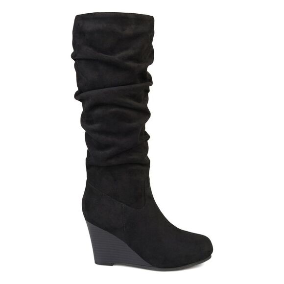 Journee Collection | Shoes | Journee Collection Womens Black Wide Calf ...
